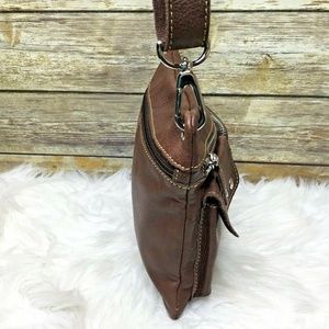 Fossil | Bags | Fossil Sutter Brown Leather Crossbody Purse Bag | Poshmark